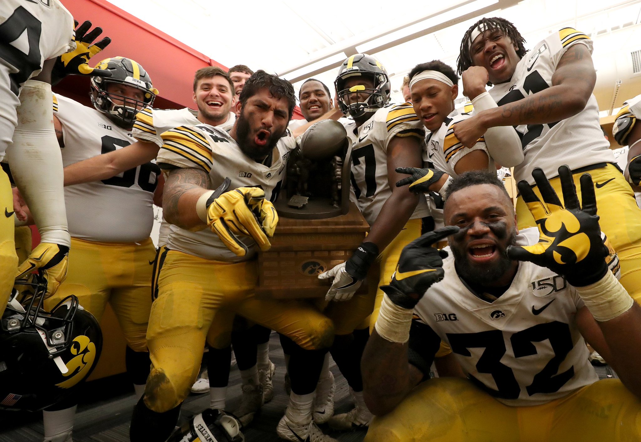 The Iowa Hawkeyes Edge the Iowa State Cyclones 18-17 in Ames